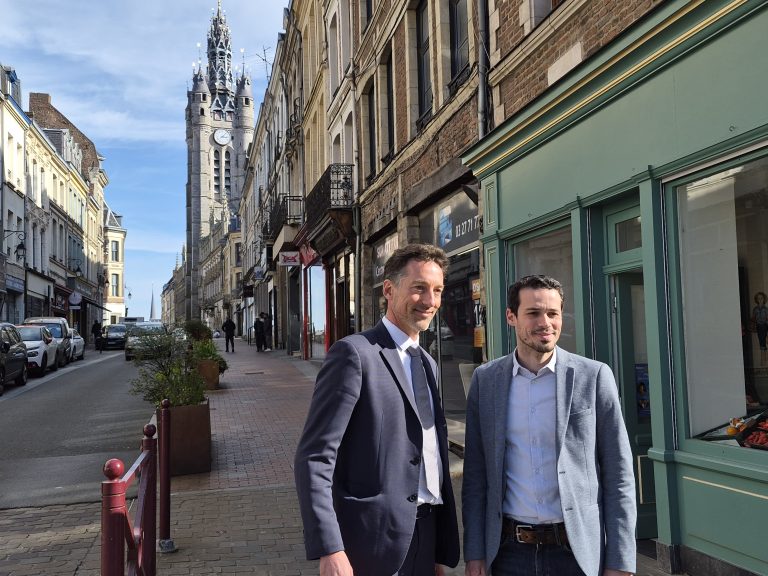 Élections municipales 2026 Douai, Frédéric Chéreau et François Guiffard ...